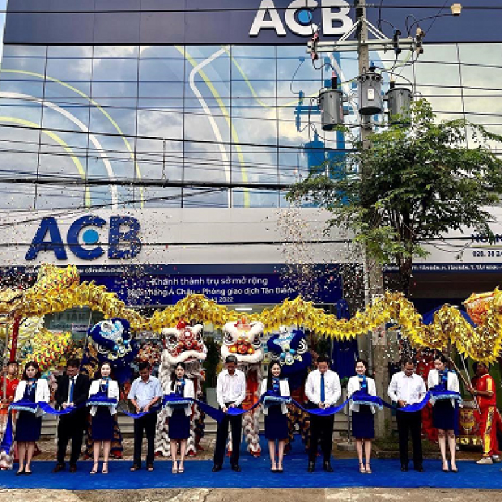 ACB khánh thành trụ sở mới CN Bến Tre