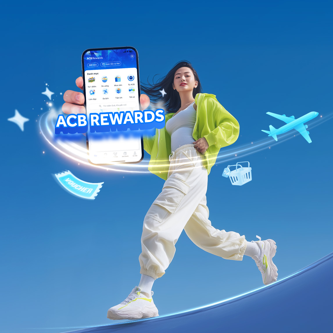 Hướng dẫn sử dụng ACB Rewards