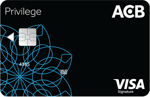 ACB Privilege Visa Signature Credit