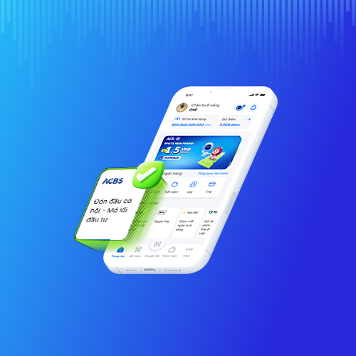 Mở tài khoản chứng khoán trên ACB ONE