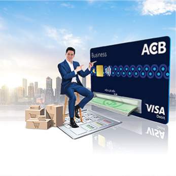 Thẻ ACB VISA BUSINESS DEBIT - Trợ thủ đắc lực dành cho doanh nghiệp